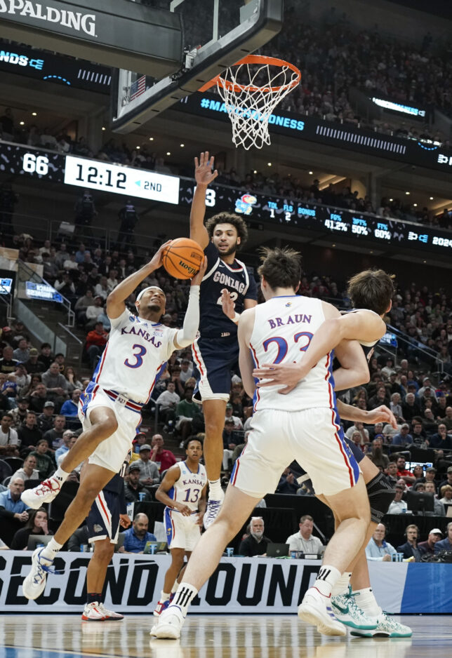 Photo Gallery: Zags end Jayhawks season with second-half blowout - KU ...